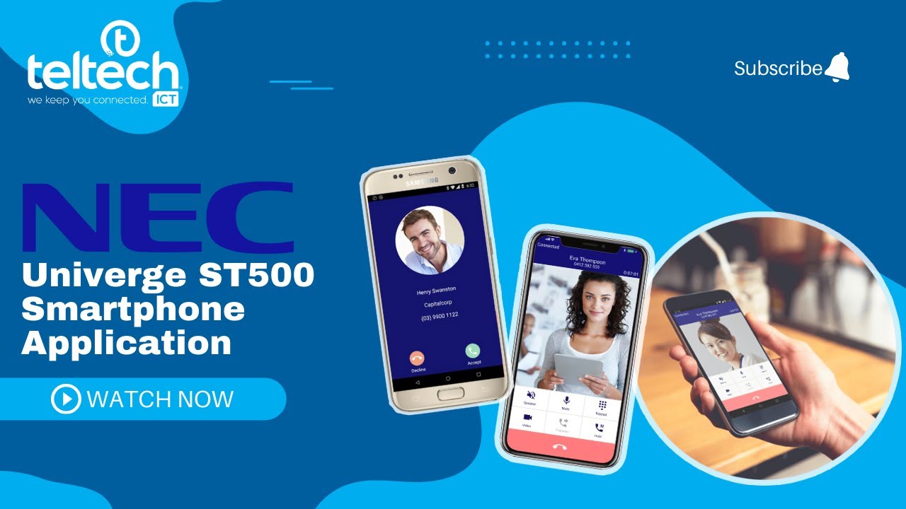 NEC ST500 App | Teltech ICT - YouTube