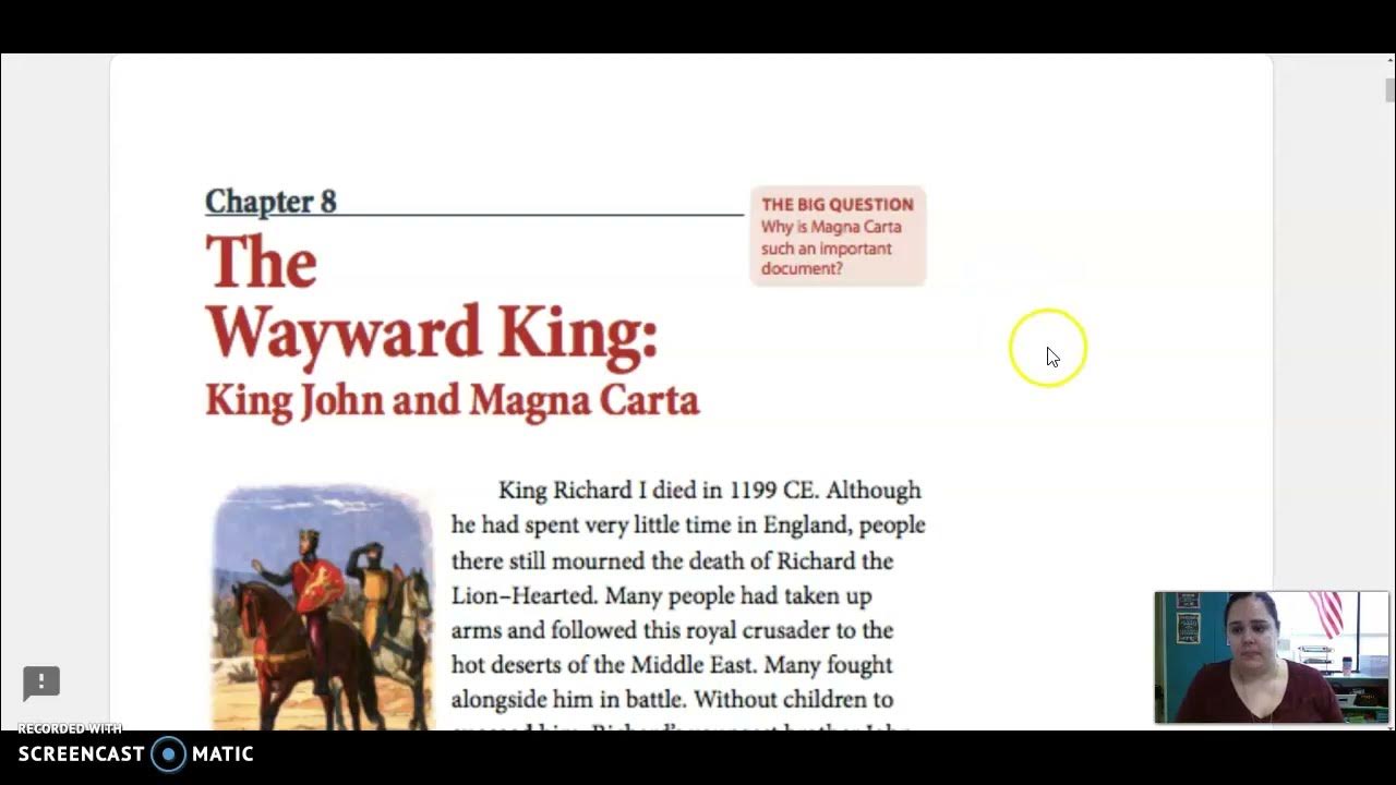 4th Grade CKLA ELA - Unit 2 Lesson 13 Empires in the Middle Ages: Magna ...