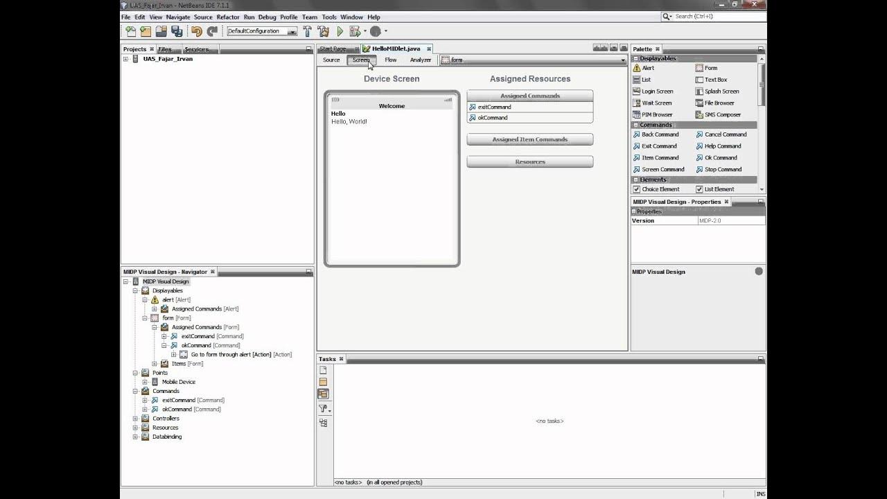 Cara Membuat Aplikasi Penjumlahan Sederhana di Java Mobile Menggunakan ...