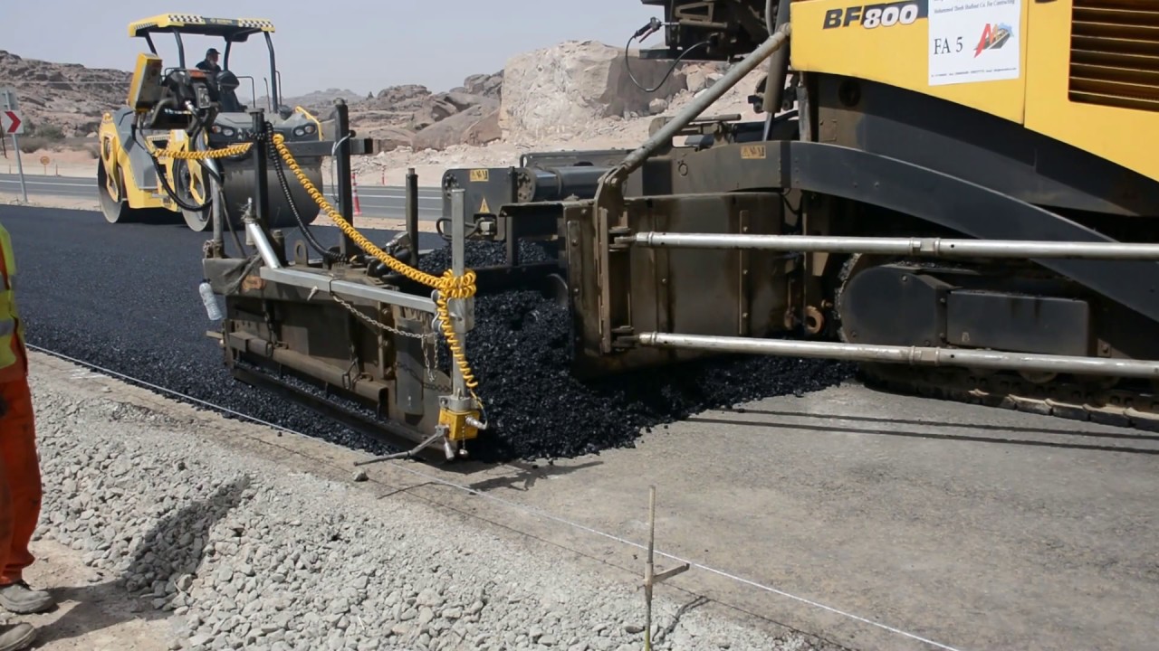 جدید طریقہ اسفالٹ Modern asphalt method - YouTube