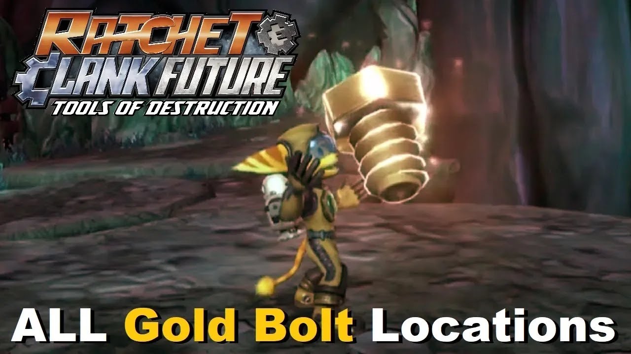 Ratchet & Clank Future: Tools of Destruction - ALL Gold Bolt Locations ...