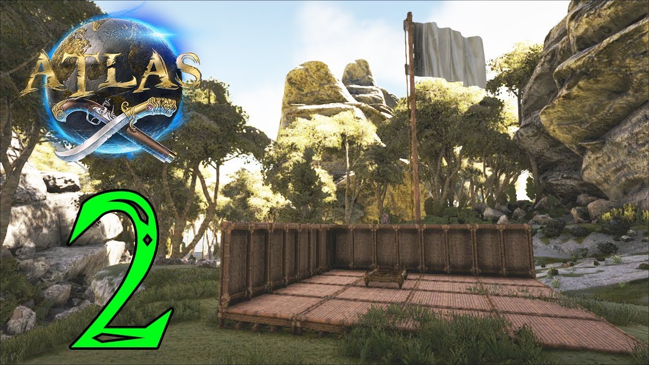 [2] THE BEGINNINGS OF A BASE! (Atlas) - YouTube