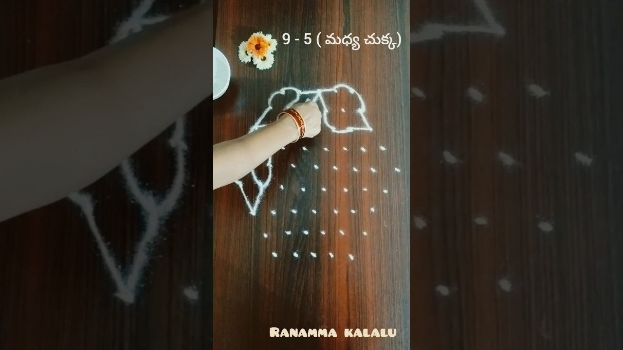 Simple Daily Muggulu #rangoli #dialyrangoli #muggulu #kolam # ...