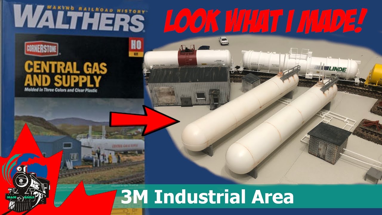 Building Walthers Central Gas and Supply into the 3M Storage Facility ...