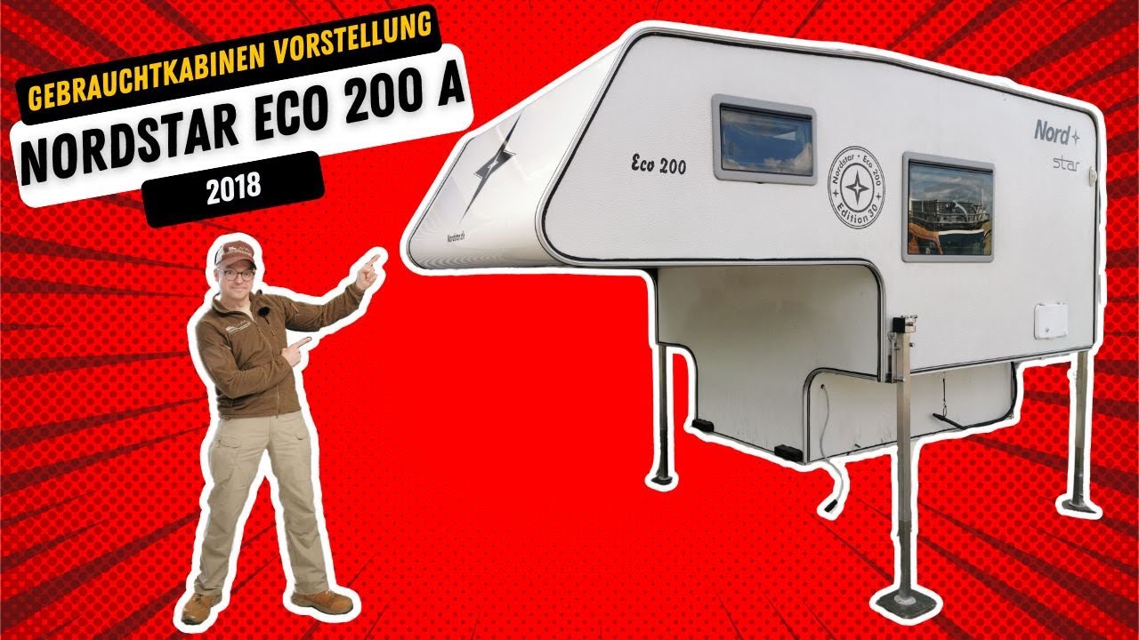 Nordstar Eco 200 - 2018 - Die Wohnkabine mit guter Basis Ausstattung ...