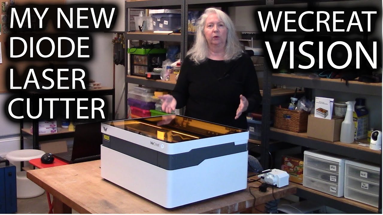 The Diode Laser Cutter I've Been Waiting For Has Arrived - the WeCreat ...