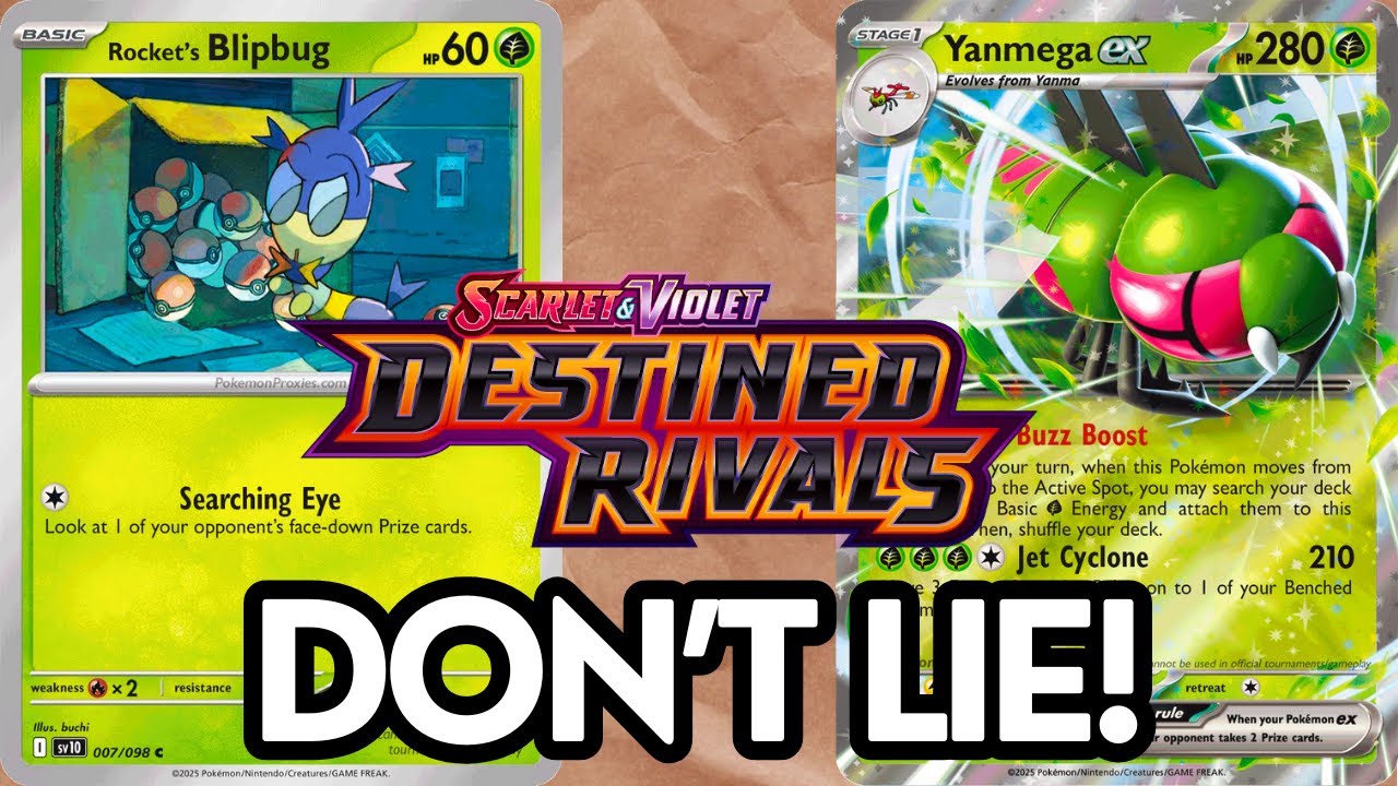 Destined Rivals Card Rulings for Blipbug, Yanmega ex, Koffing & more ...