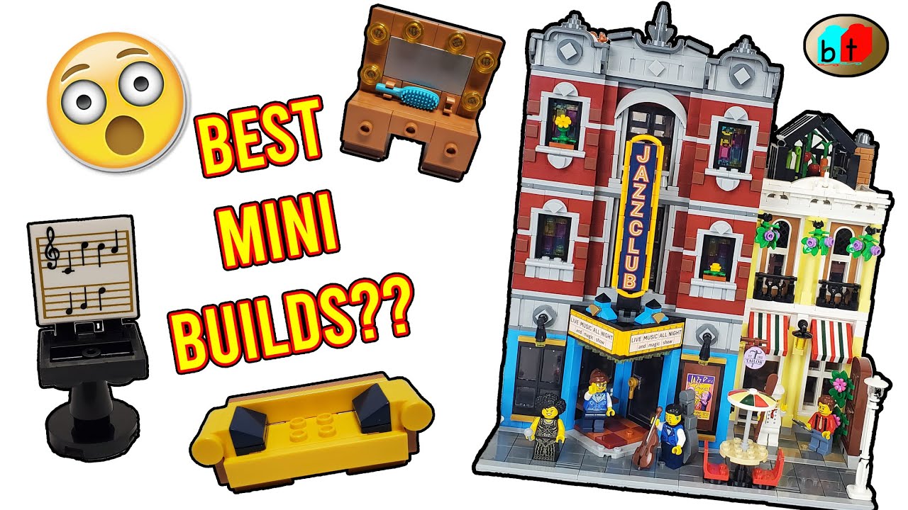 The TOP 5 Mini Builds in the Jazz Club Lego Modular - YouTube
