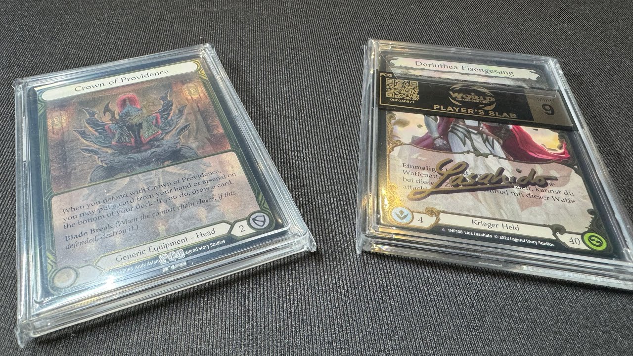 PCG PLAYER SLAB world reveal with @FaBledHunters #fabtcg - YouTube