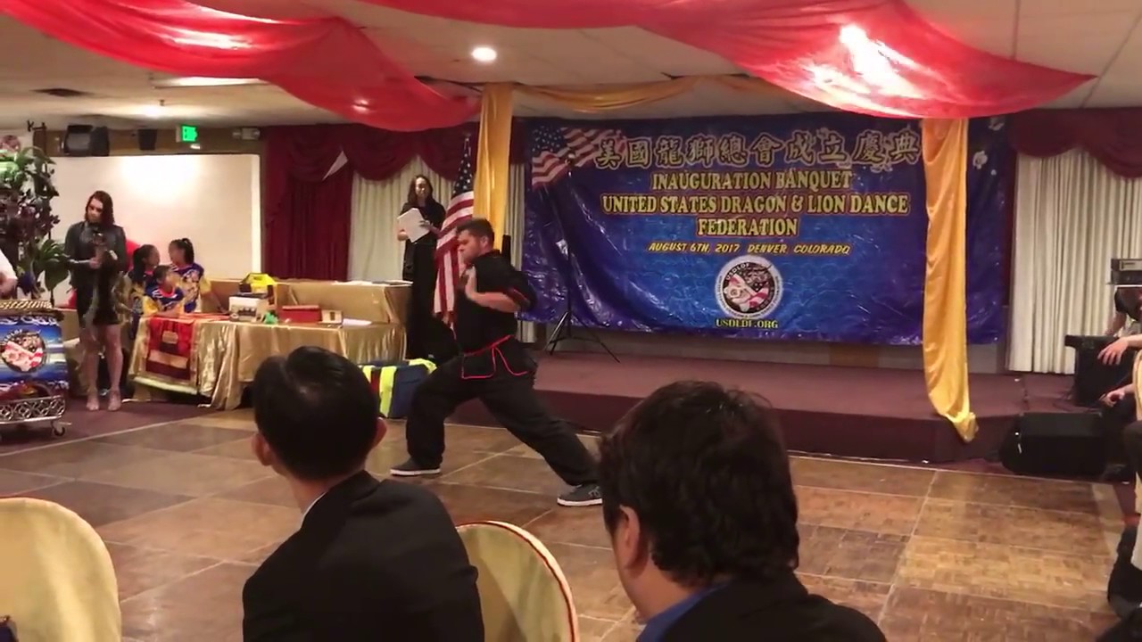 Sifu Jacob Stiver - Fu Hok Kuen @ USDLDF Inauguration Banquet 20170806 ...