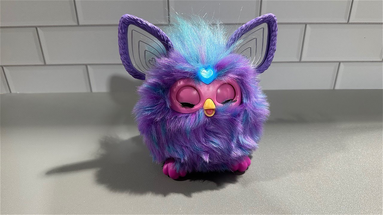 Furby Purple - Voice Activated Interactive Toy - YouTube