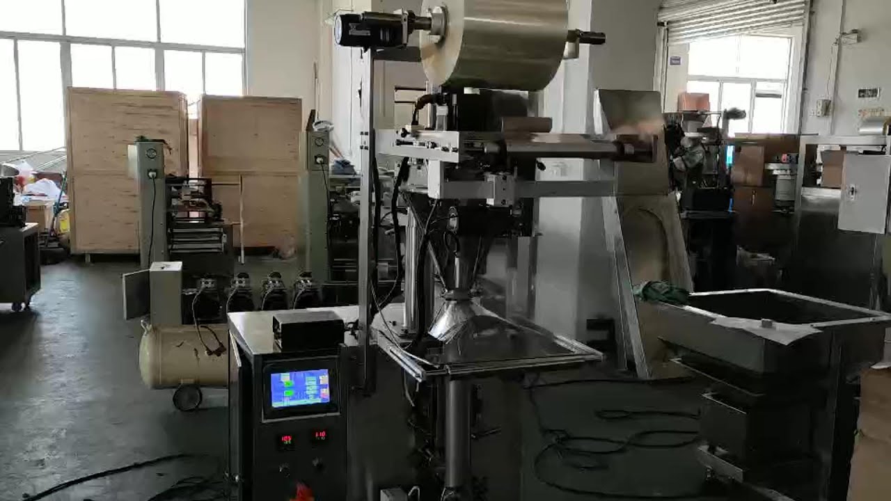 Powder Packaging Machine-Powder Packaging Demonstration (Cocoa Powder ...
