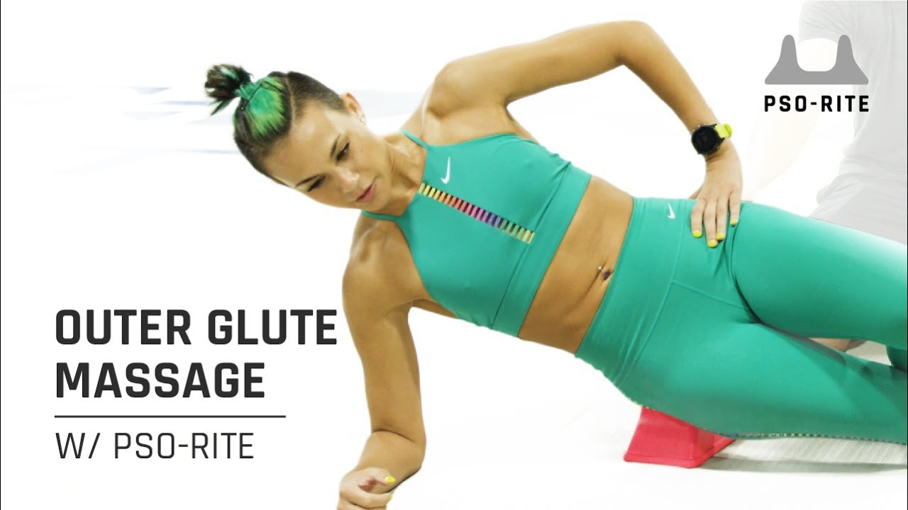 How To Relieve Pain | Outer Glute Massage Tool | PSO-RITE | - YouTube