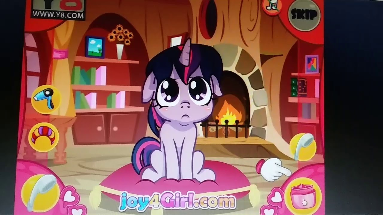 Twilight Sparkle Little Prom Makeup Gameplay On Y8 from My Little Pony ...