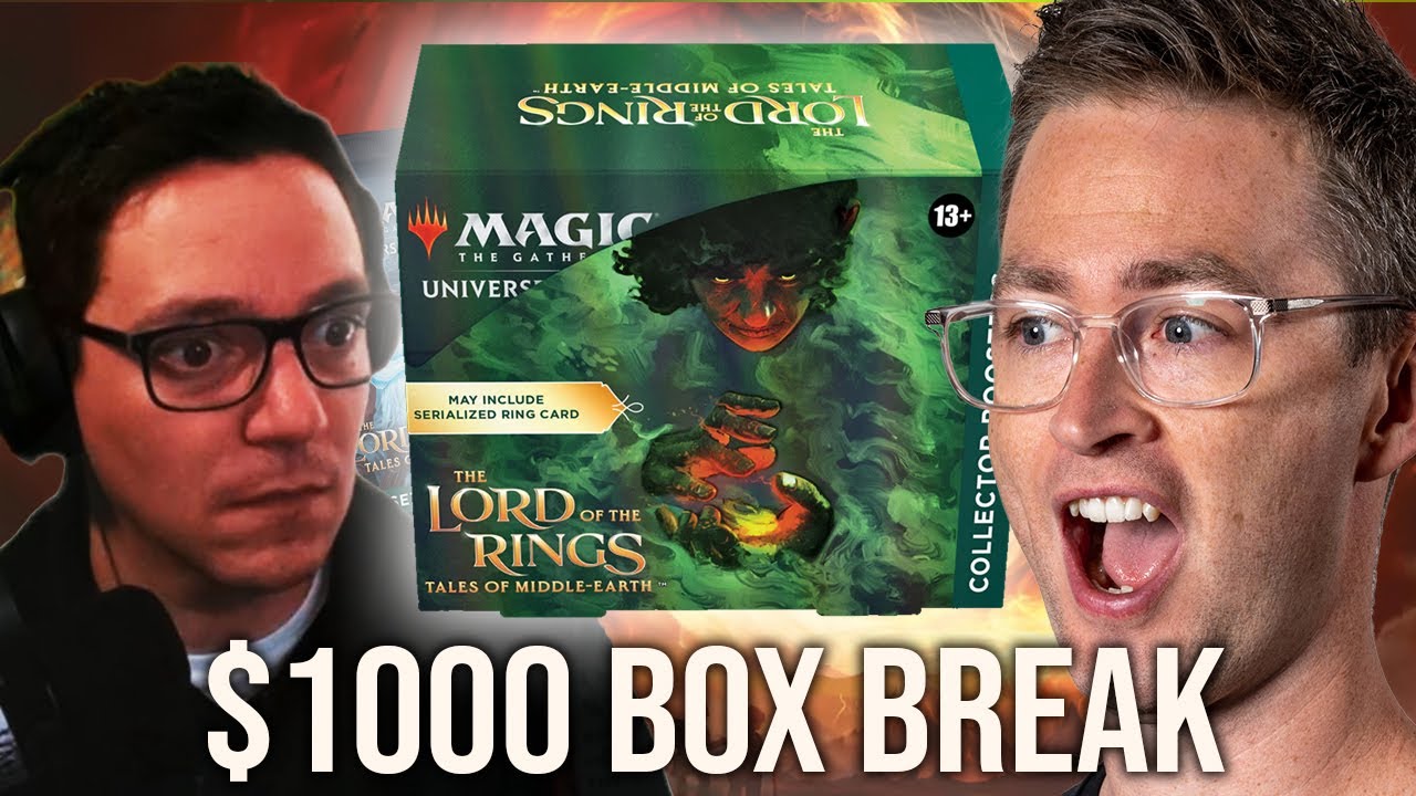 Lord of the Rings 'Tales of Middle-Earth' Magic The Gathering Collector ...