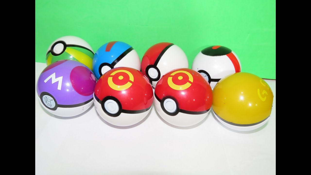 8 Pokebolas Pokemon Go - Pokeball Pokemon - Pokebola Surpresa ...