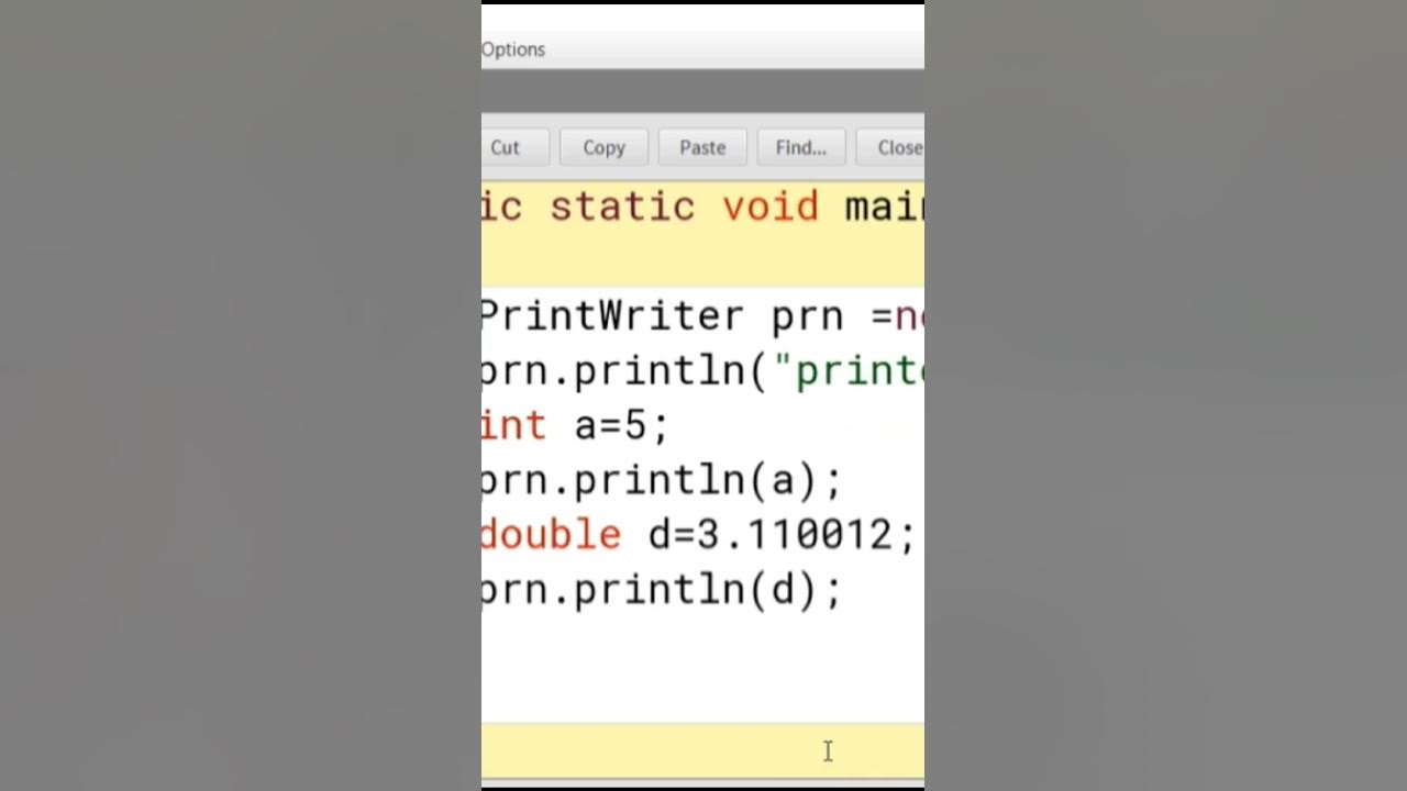 Java,Tenth, ICSE, Input Output Classes, Printer Scanner Classes(2) - YouTube
