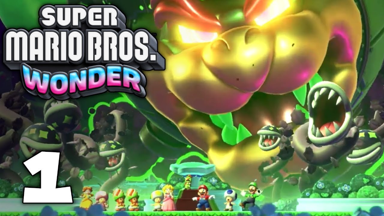 BOWSER IS THE CASTLE | Super Mario Bros. Wonder [1] - YouTube