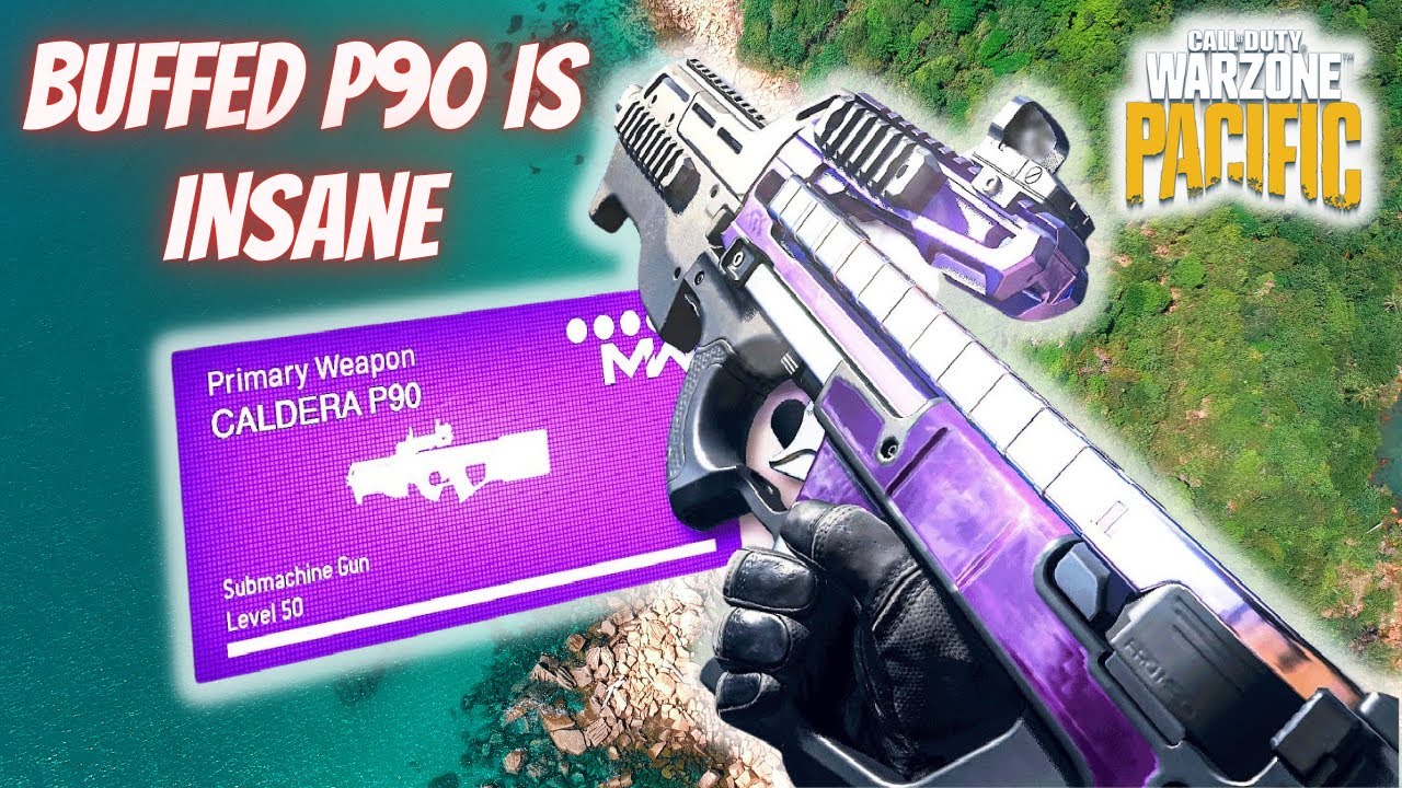 The P90 got BUFFED in SEASON 5💪🏼 (Best P90 Warzone Loadout) - YouTube