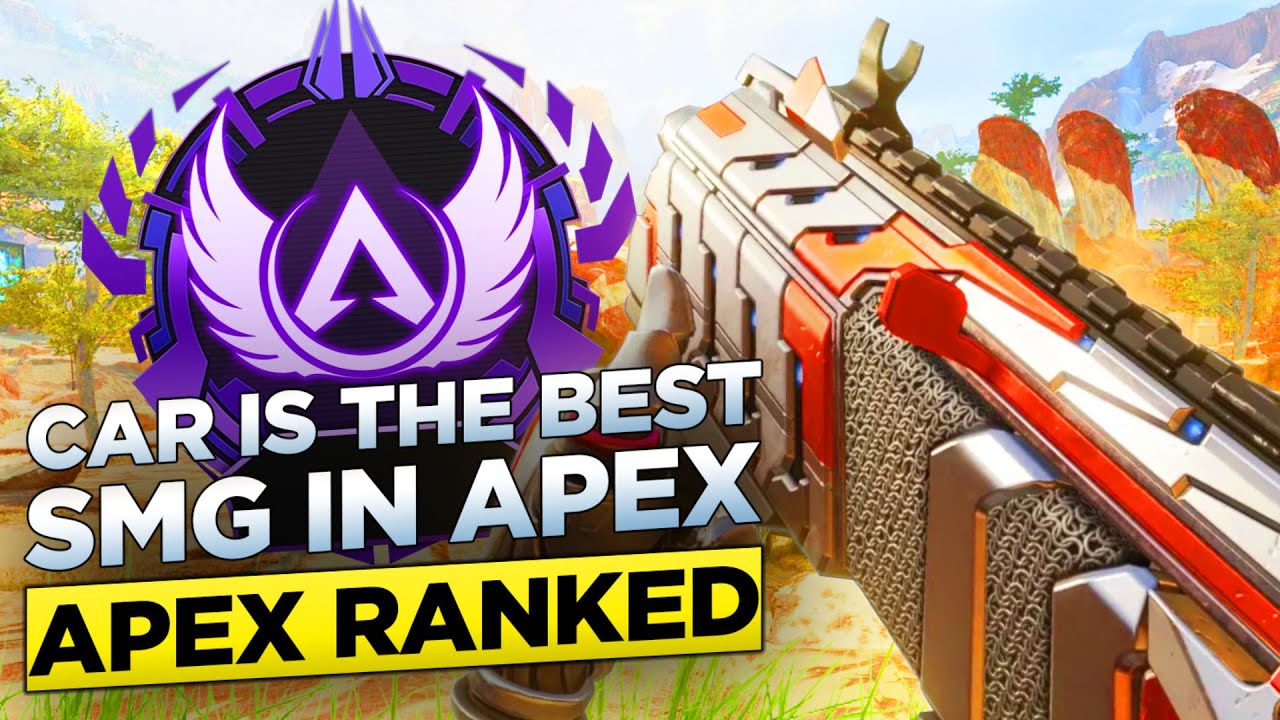 CAR SMG IS THE BEST GUN RIGHT NOW in APEX LEGENDS RANKED - YouTube