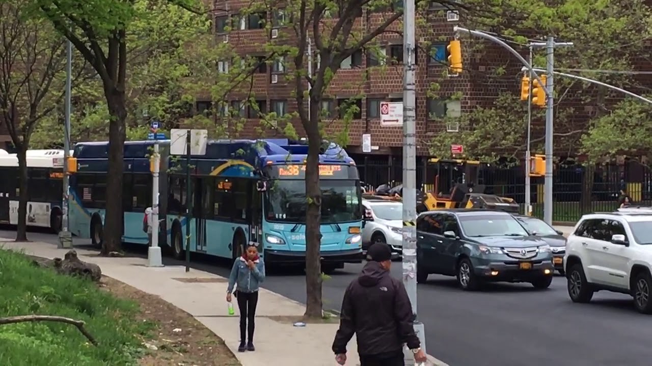 MTA NYC Bus 2018 New Flyer XN60 #1015 Bx36 - YouTube