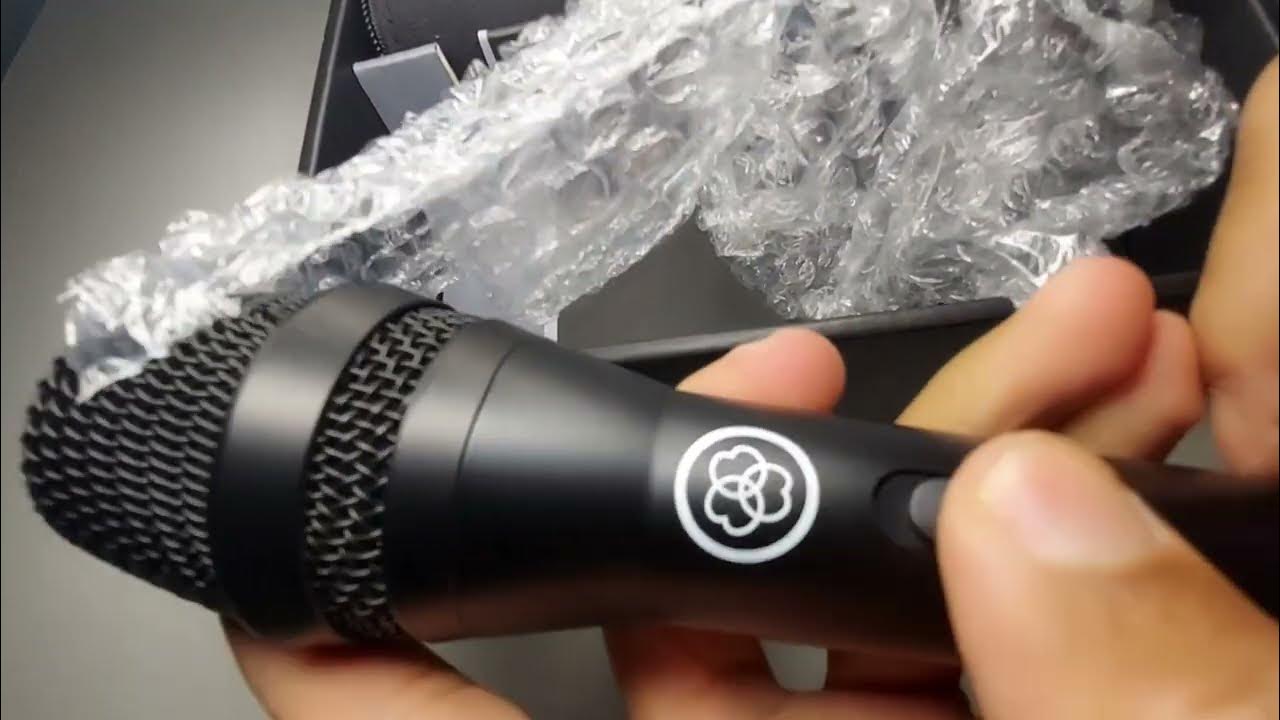 UNBOXING Microfone Dinâmico Akg P5S S - Profissional - YouTube