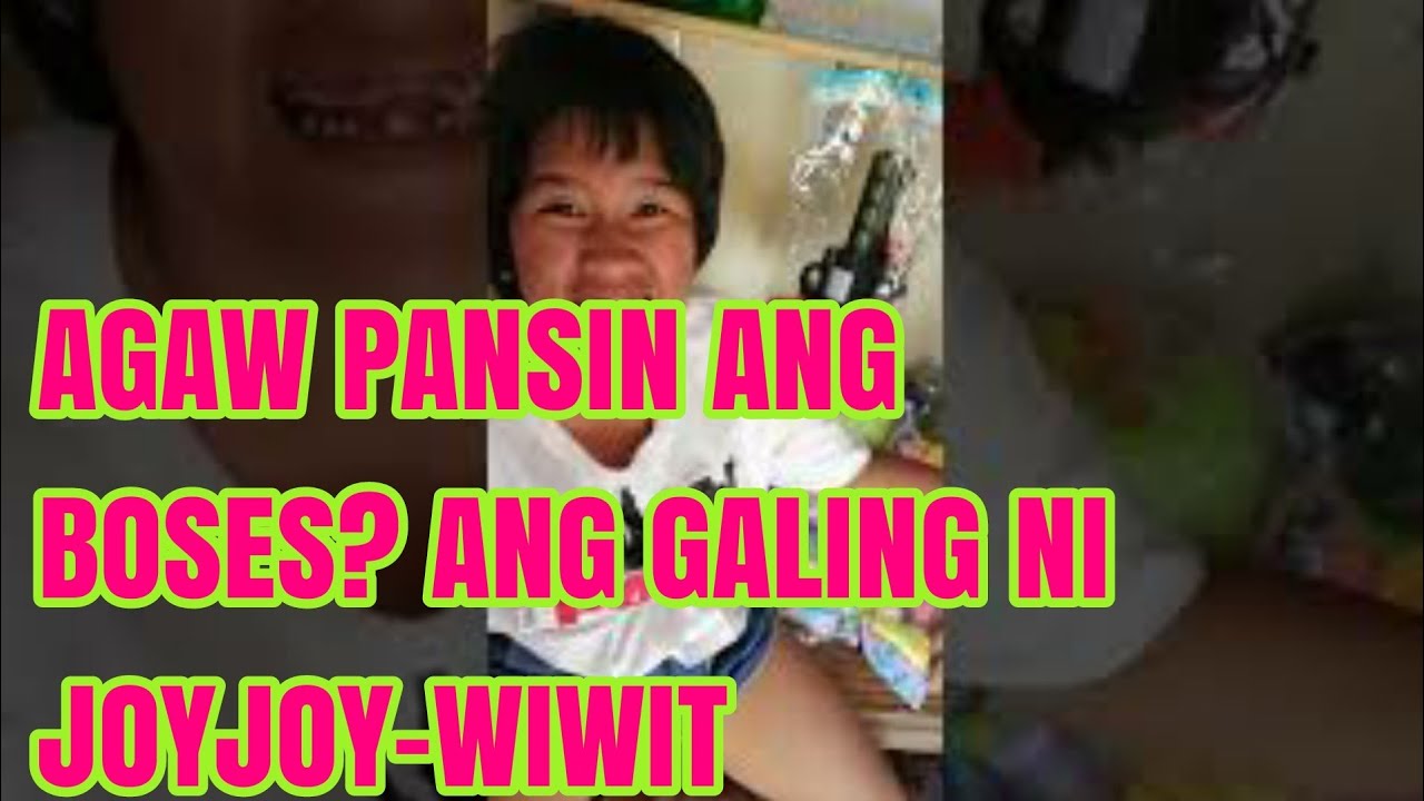 JOYJOY WIWIT ANG GALING PALANG KUMANTA#viral#joyjoy#wiwit - YouTube