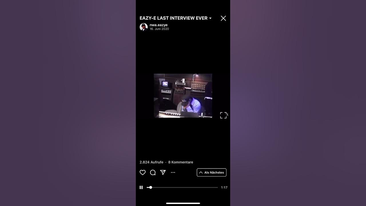 Eazy e Last interview - YouTube