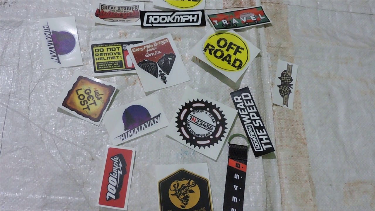 100 KMPH Stickers | Quality 1000% - YouTube