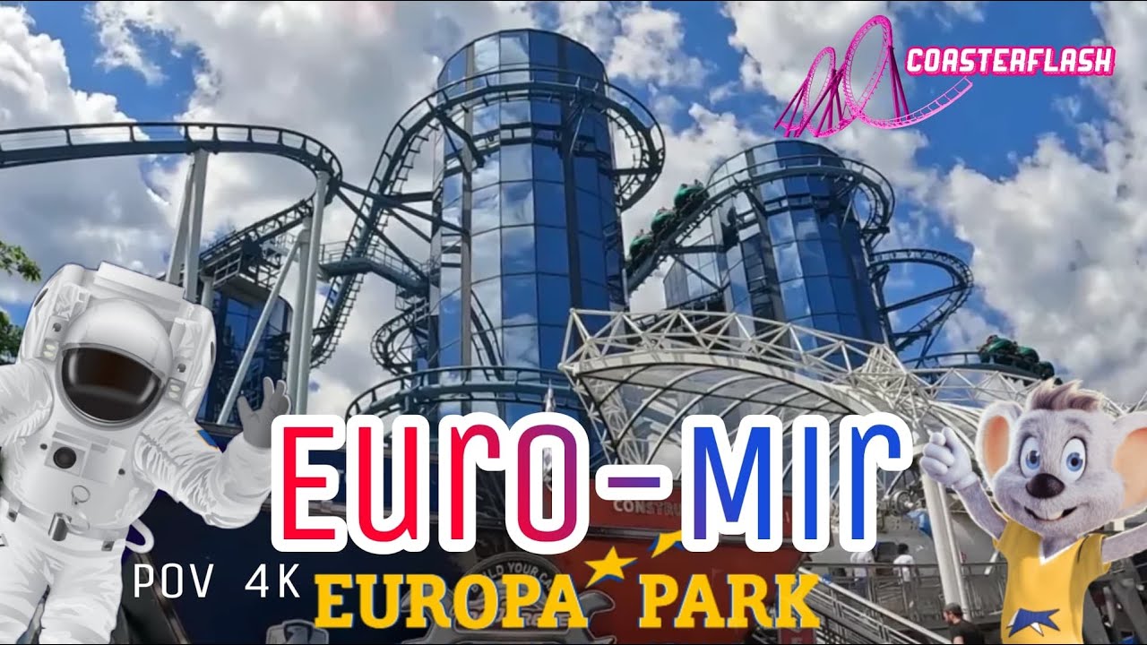 Euro Mir 4K POV Europa Park CoasterFlash - YouTube