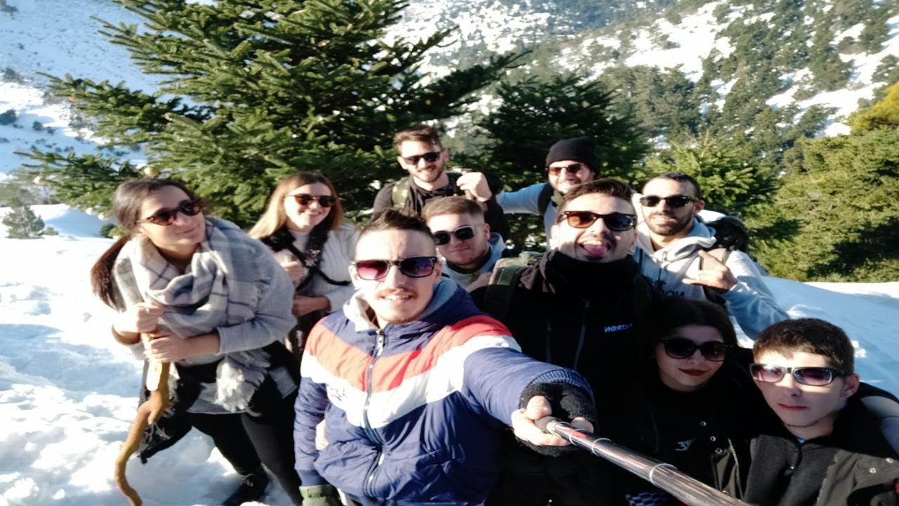 ΟΔΟΙΠΟΡΙΚΟ ΠΑΡΝΗΘΑ ΜΕ ΧΙΟΝΙΑ ΤΕΛΕΦΕΡΙΚ-ΚΑΤΑΦΥΓΙΟ ΜΠΑΦΙ 2020 - YouTube