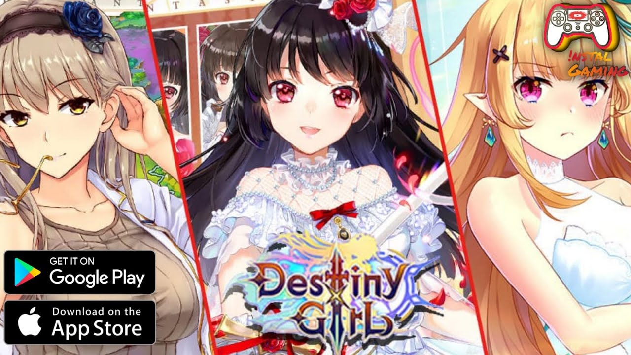DESTINY GIRL GAMEPLAY - BANYAK WAIFU MANTAP! (ANDROID/IOS/APK) - YouTube