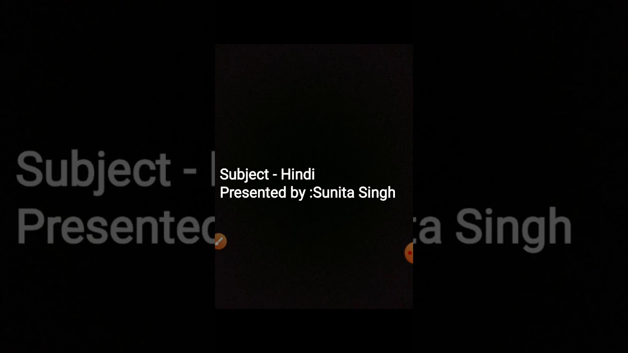 Subject Hindi Class U K G YouTube subject-hindi-class-u-k-g-youtube