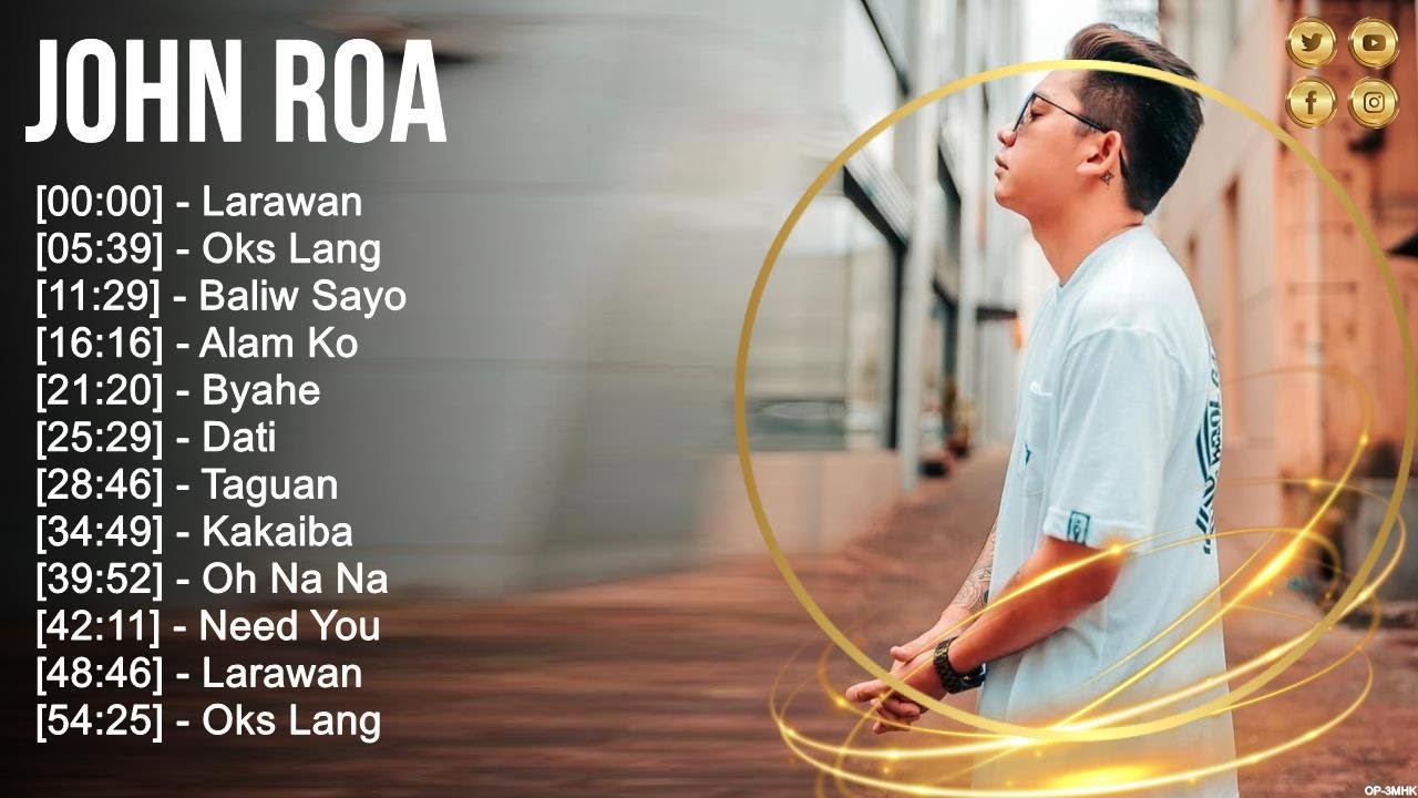 J o h n R o a 2023 MIX ~ Top 10 Best Songs ~ Greatest Hits ~ Full Album ...