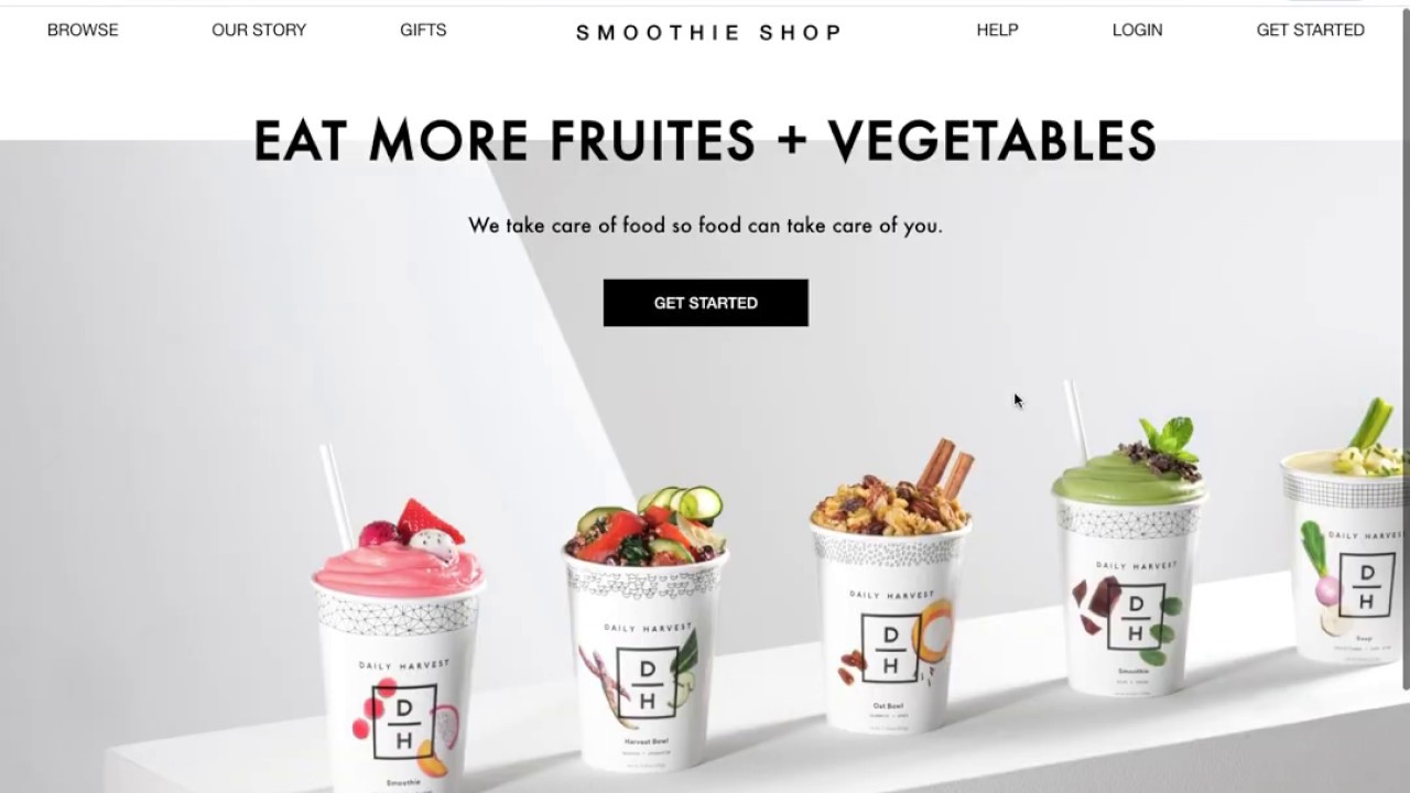 Smoothie Shop Demo - YouTube