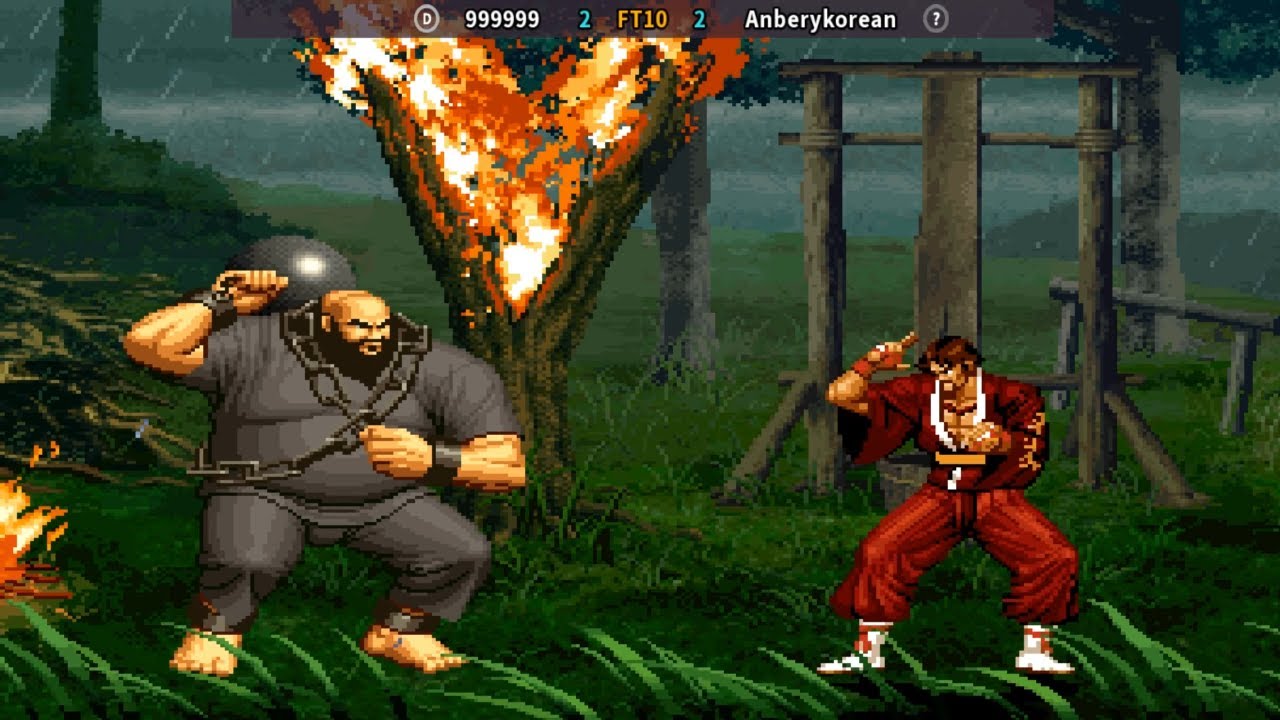 拳皇95 The King Of Fighters 95 | Fightcade 킹오브파이터즈95 999999 (kr) vs ...