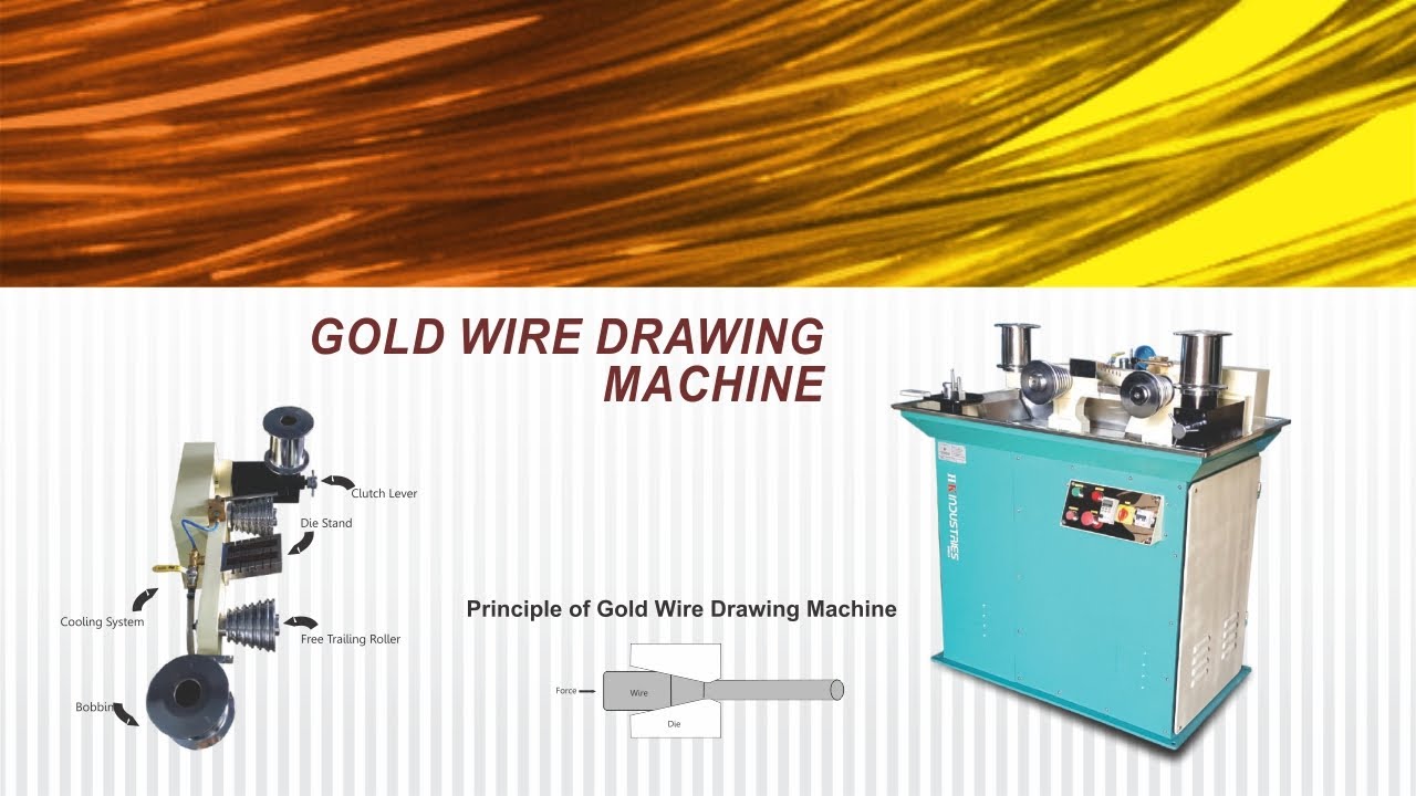 12 Pass Wire Drawing Machine - YouTube