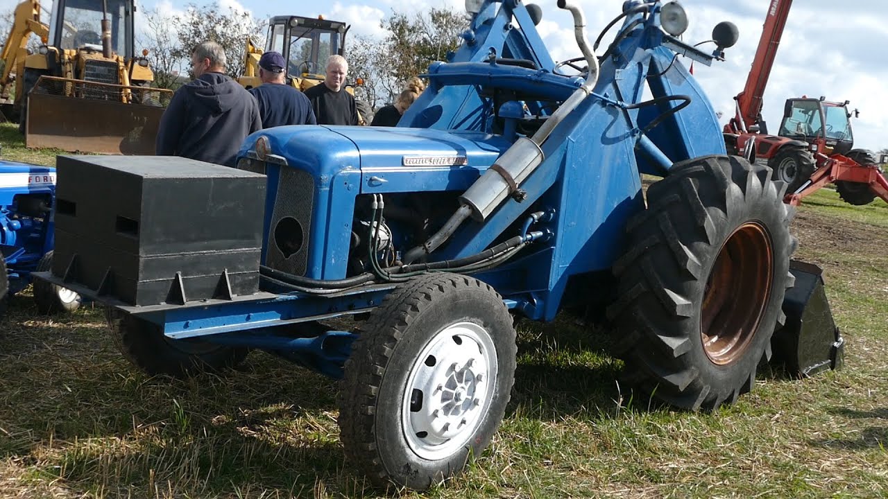 Fordson Super Major Loader-Border special builded Back Loader | DK ...