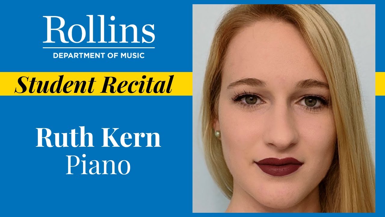 Student Recital: Ruth Kern, piano - YouTube