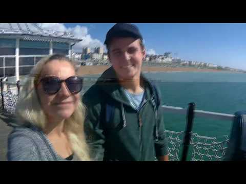 Czech couple Au pair - Birling gap, Seven sisters, Eastbourne, Brigton