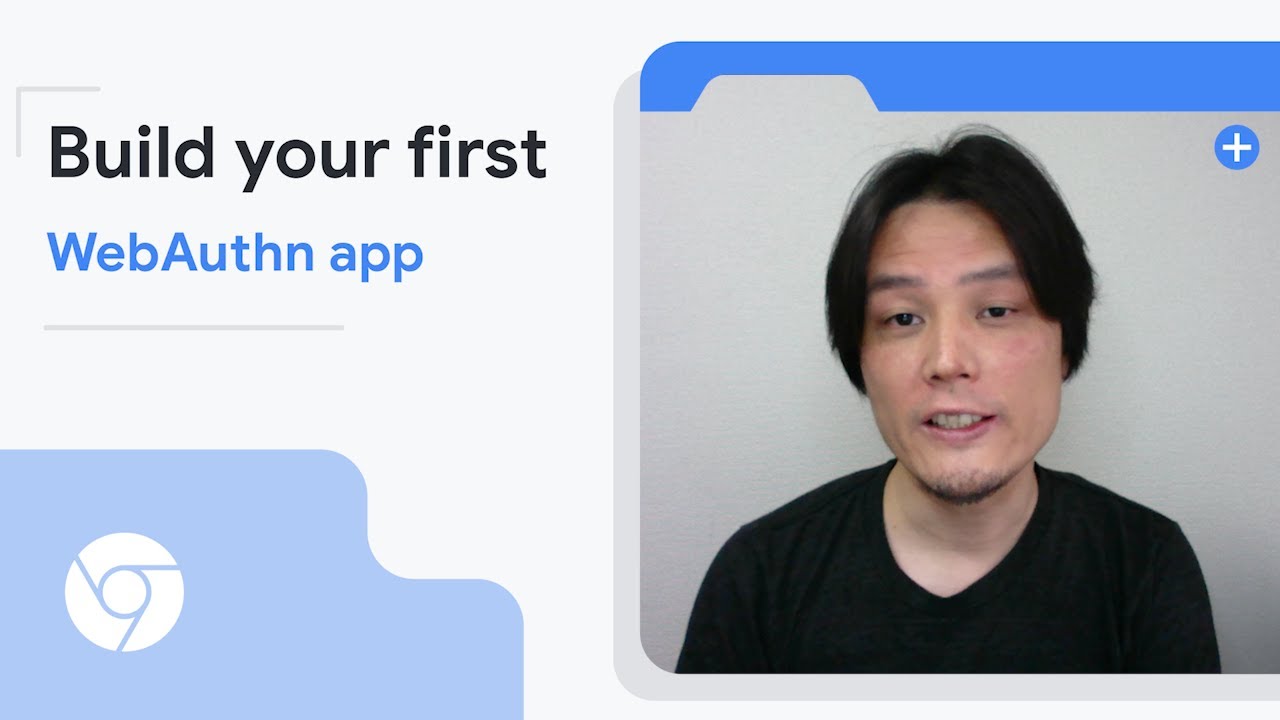 Build your first WebAuthn app (Japanese with English subtitles) - YouTube