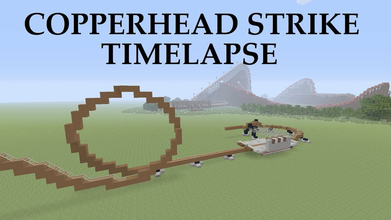 Copperhead Strike Time-lapse: Minecraft - YouTube