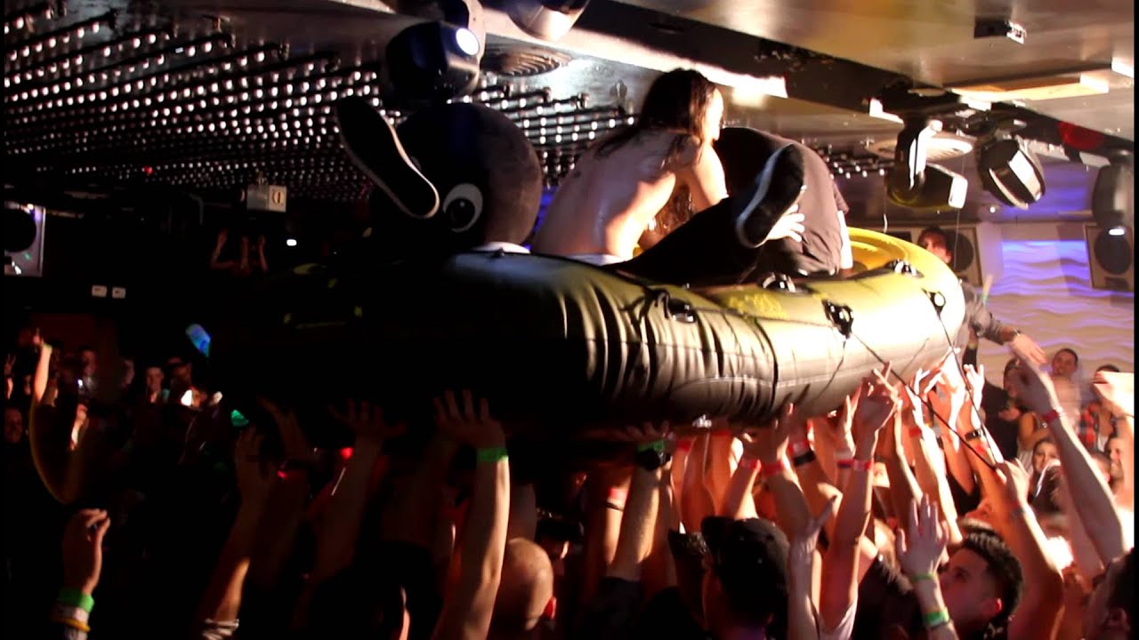 Steve Aoki at Deko Lounge 2/19/12 Rave Rafting - YouTube