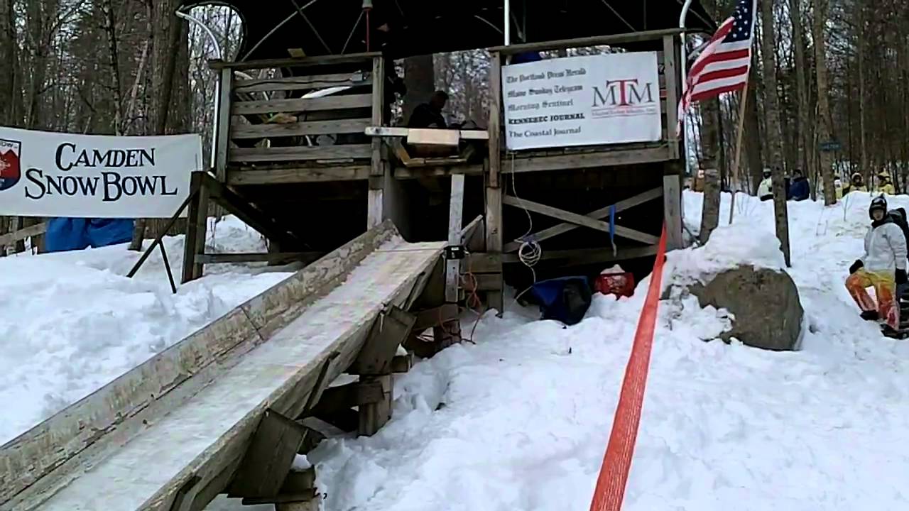clay eagle toboggan 3 - YouTube