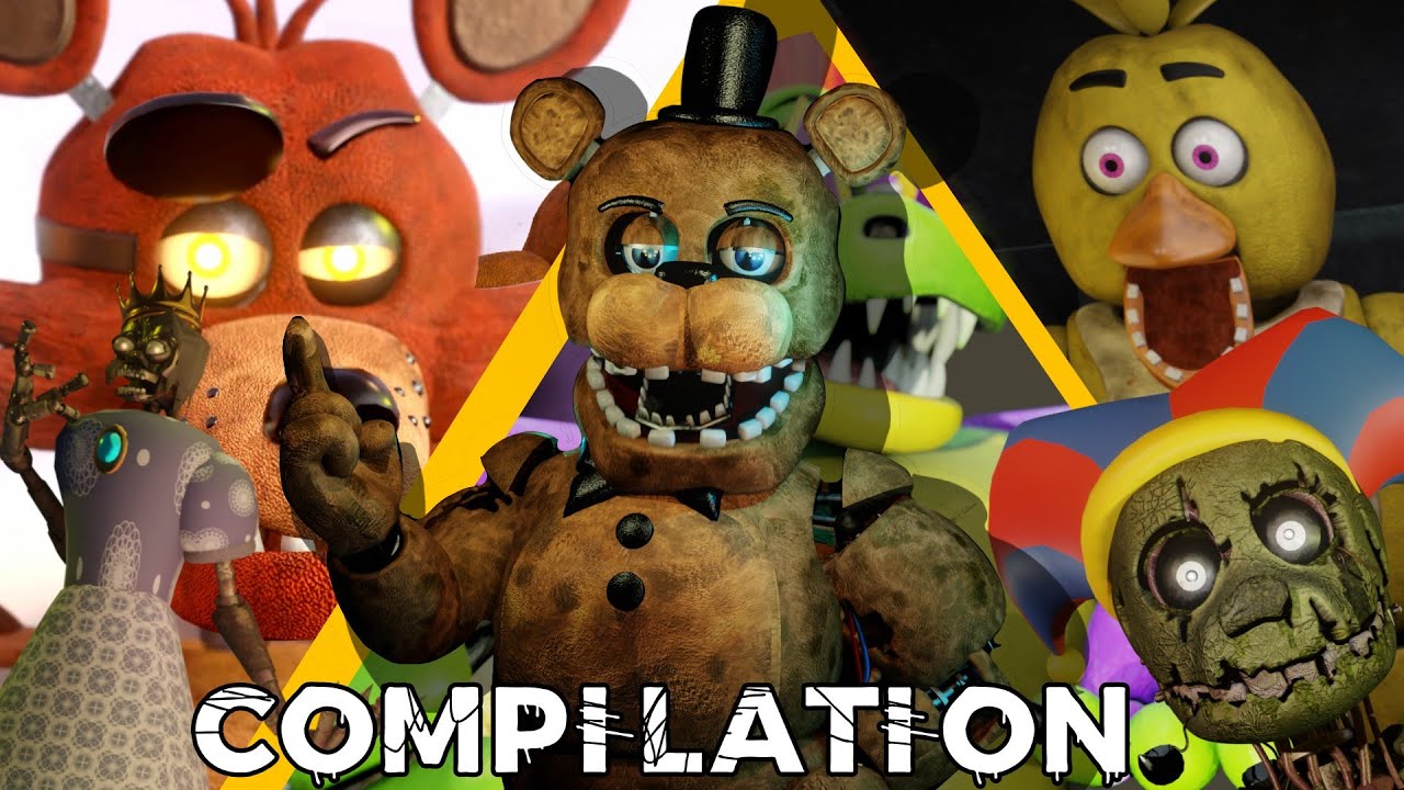 FNAF ANIMATIONS COMPILATION!! (SURPRISE AT THE END) - YouTube