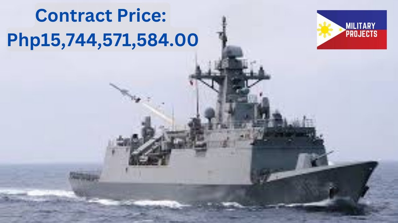 The Hyundai HDF-2600 Jose Rizal-class Frigate of the Philippine Navy ...