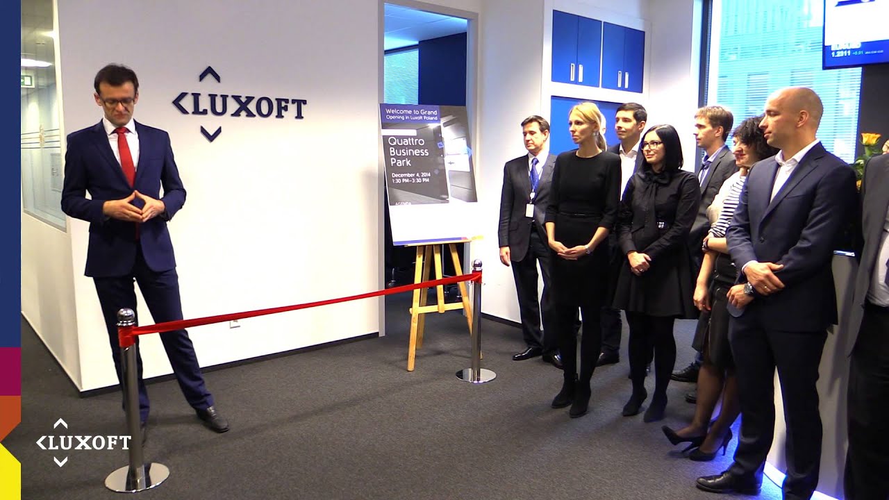 Luxoft Brand New Office in Krakow - YouTube