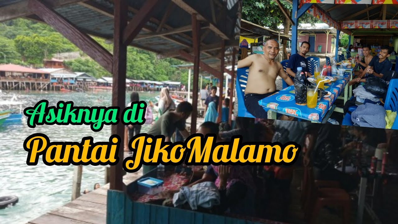 Liburan ke pantai Jiko Malamo bersama Instruktur - YouTube