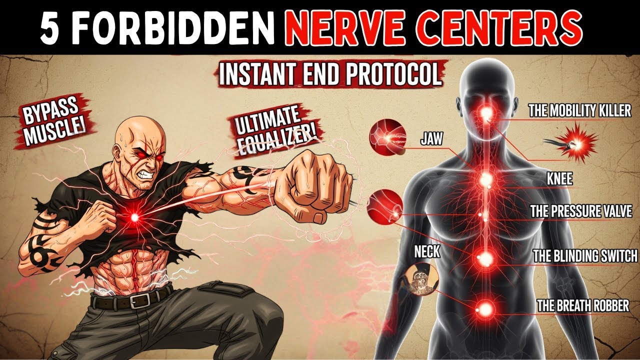 The 5 Forbidden Nerve Centers — Surgical Pressure Points That End ...
