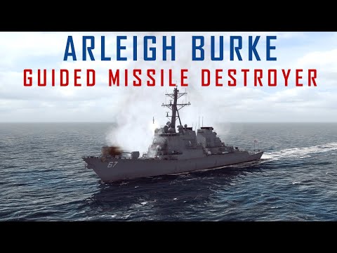 Arleigh Burke Class DDG VS Russian Task Force || Cold Waters Surface Combat